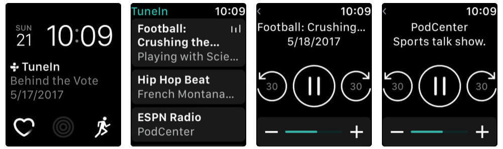 Best Music Apps for Apple Watch 2020 | The Silent Disco Company